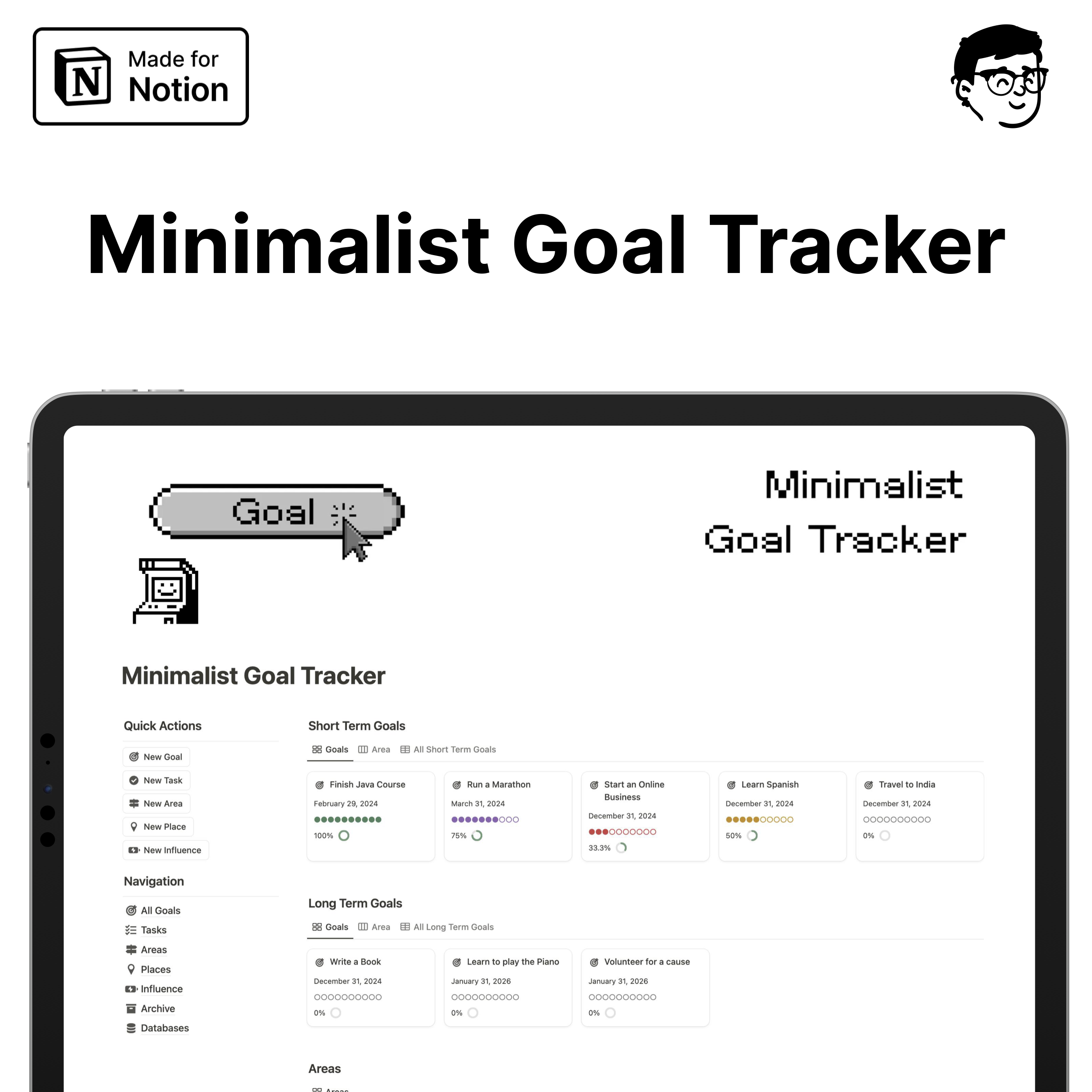 Minimalist Goal Tracker