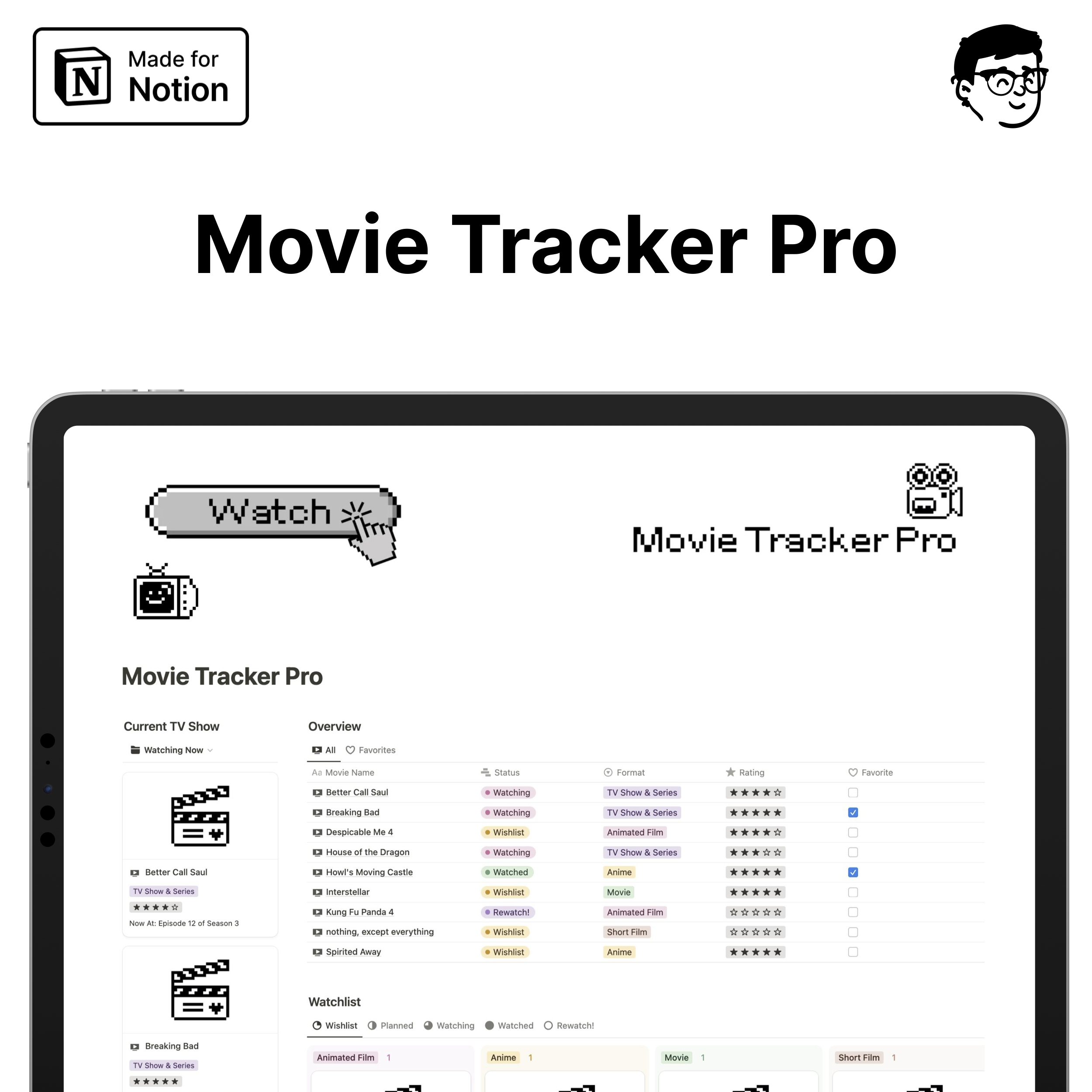 Movie Tracker Pro