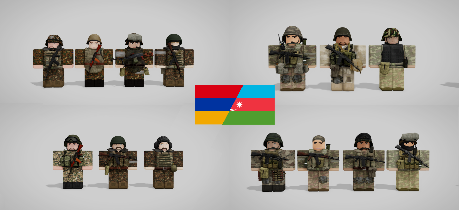 Nagarno-Karabakh, Armenian & Azerbaijani Gear - Payhip