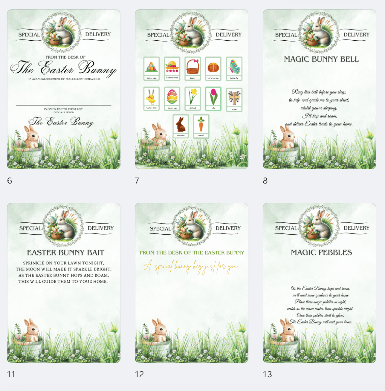 DIGITAL - Easter Bunny Set - Payhip