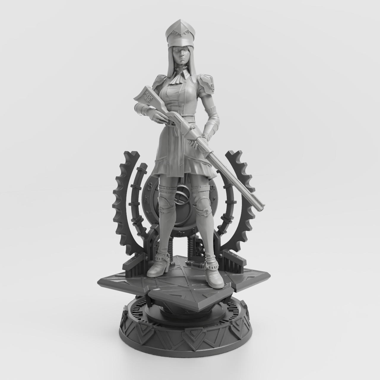 Caitlyn - League of Legends, STL 3D model design printable file - Payhip