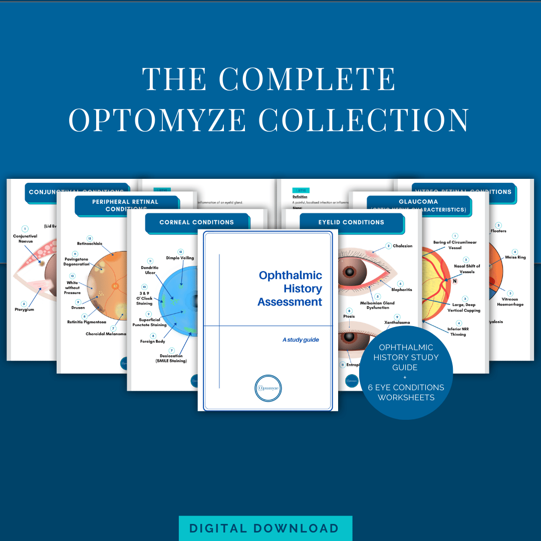 Ophthalmic History Assessment - A Study Guide 6 Eye diagrams study ...