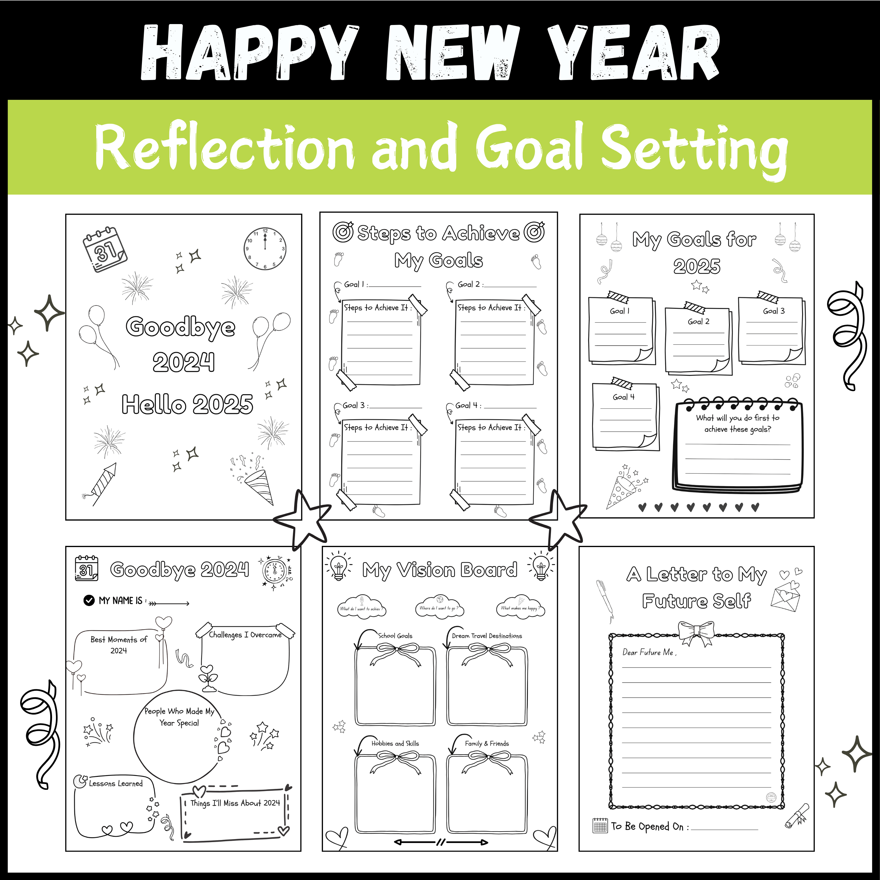 Goodbye 2024 - New Year's 2025 - Payhip