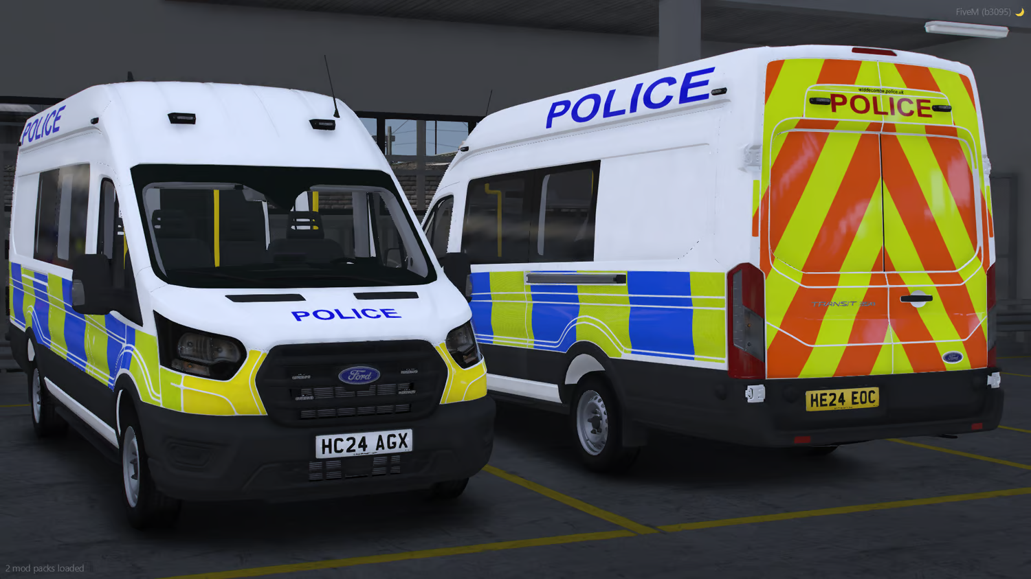 [ELS] Generic Police - 2024 Ford Transit OSU Van - Payhip