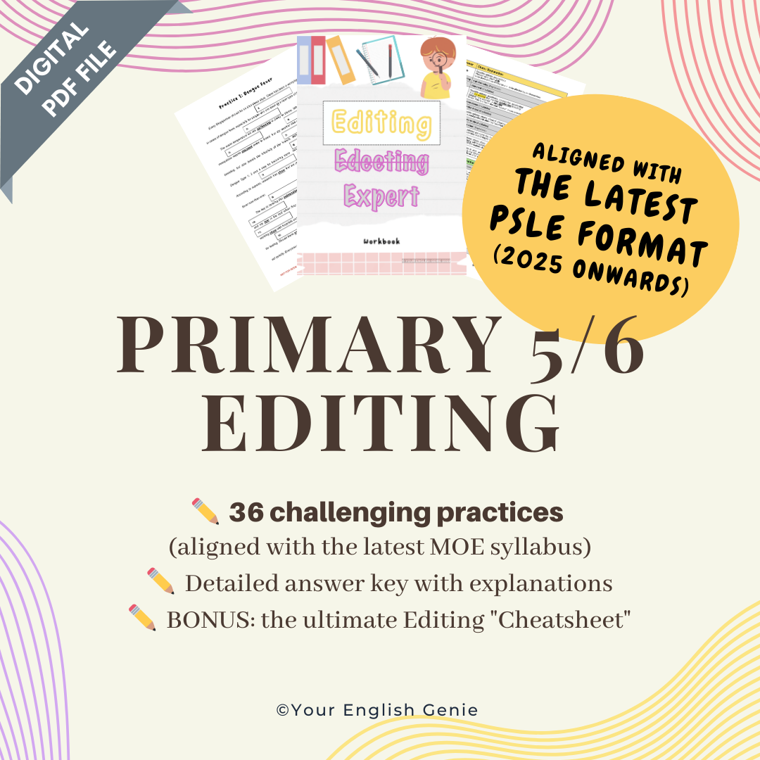 The Ultimate PSLE Vocabulary List (800 Words and Phrases)