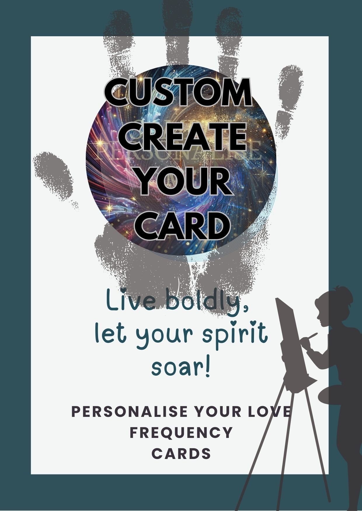 Custom Create -Love Frequency Card Option - Payhip