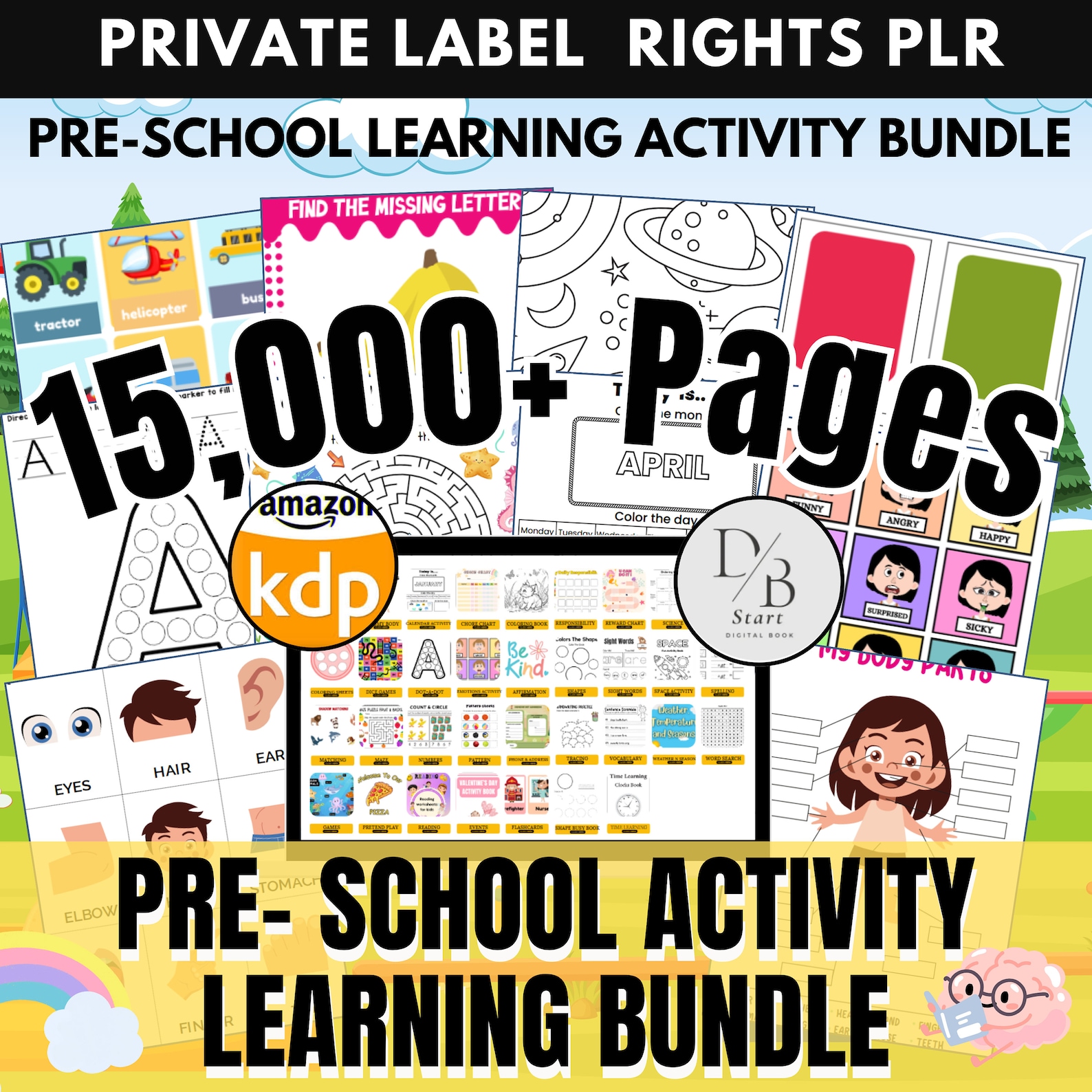 Back to School Mega Bundle: 15000 Activity Books & Coloring Pages with ...