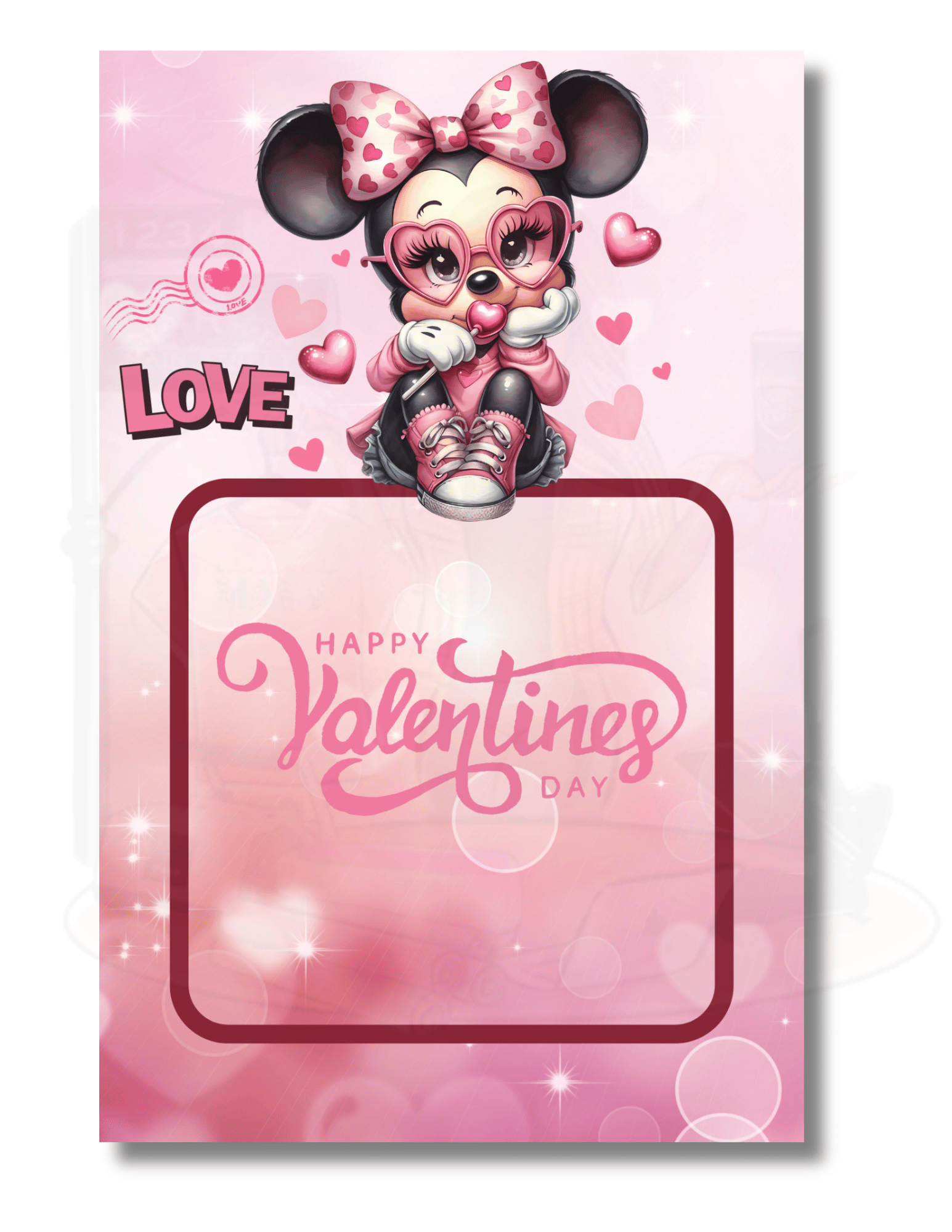Boy & Girl Mouse Jumbo Card