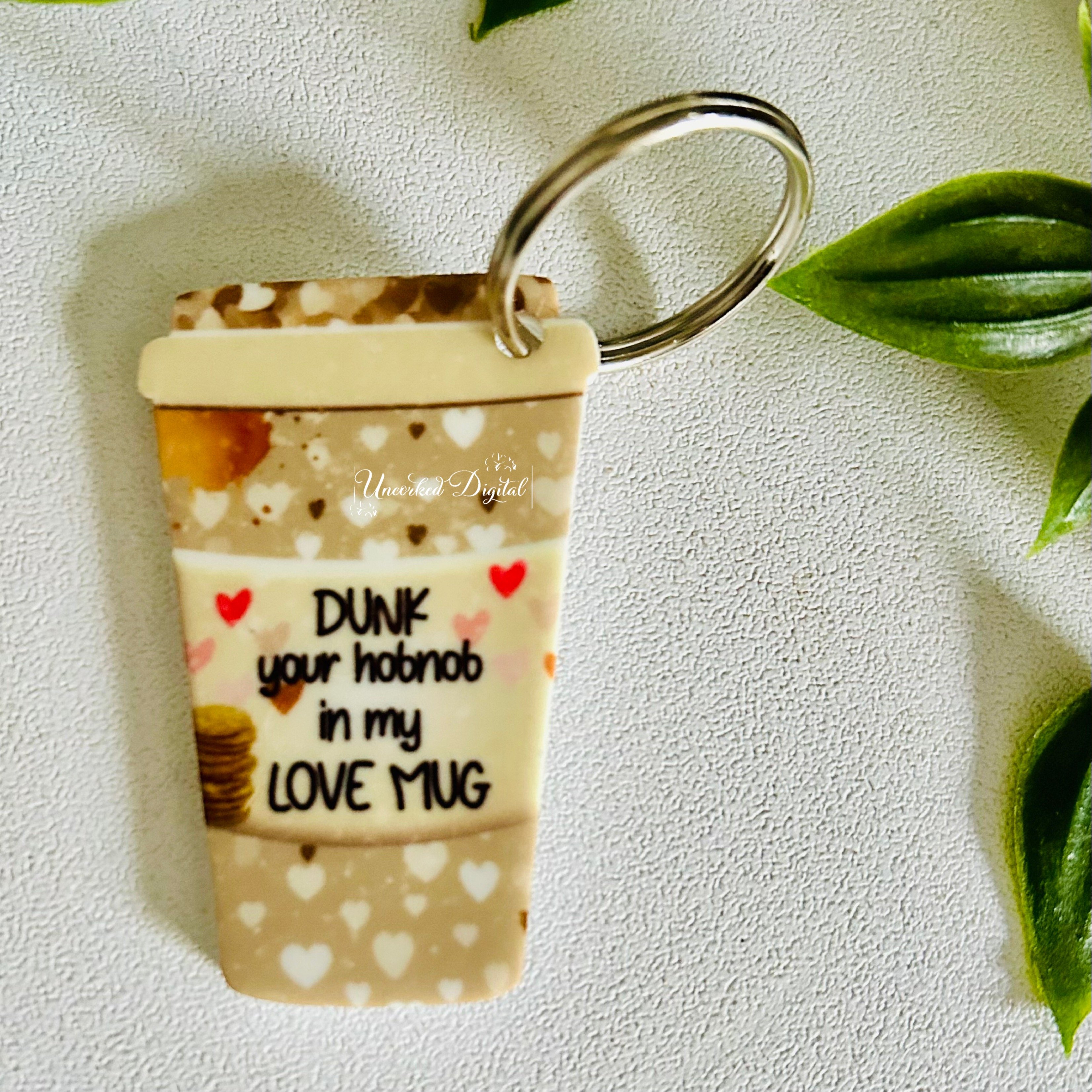 Valentines Love Mug, Travel mug keyring (woodform) - Payhip