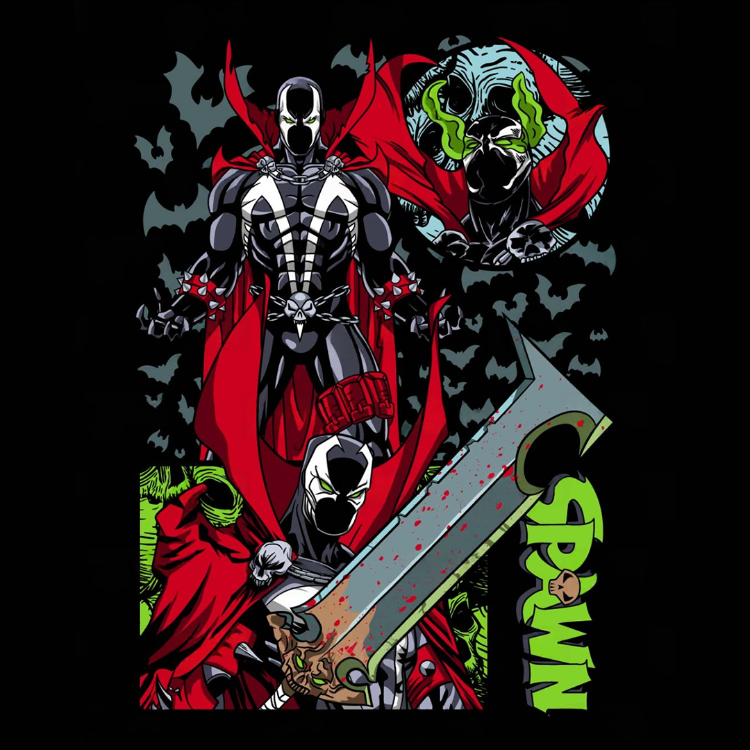 DESIGN VECTOR PREMIUM ANIME SPAWN (EX) - Payhip