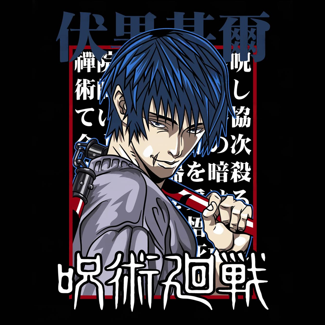 DESIGN VECTOR PREMIUM ANIME TOJI FUSHIGURO V4 (EX) - Payhip
