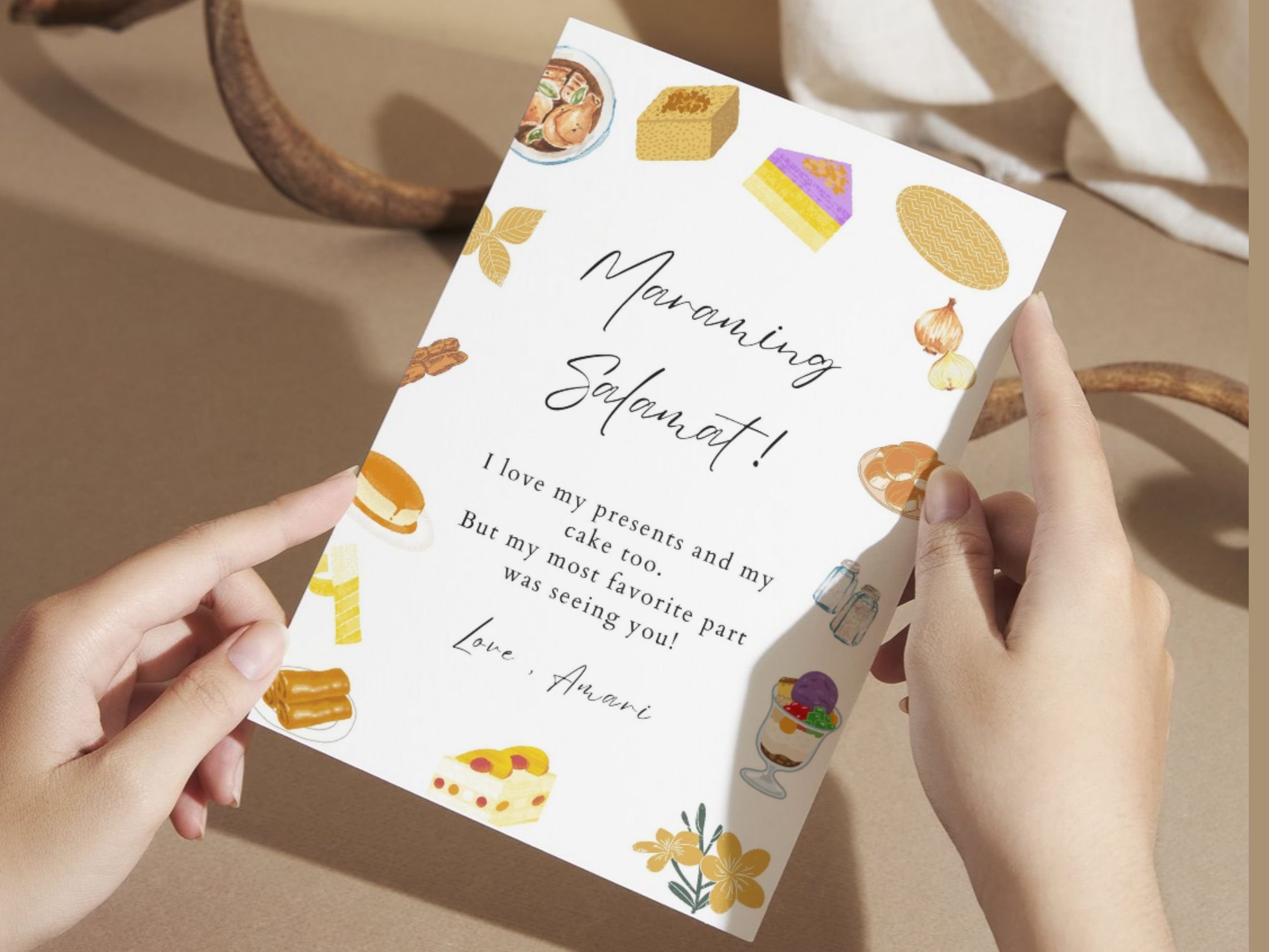Filipino Thank You Card Editable and Printable Philippines Themed After ...