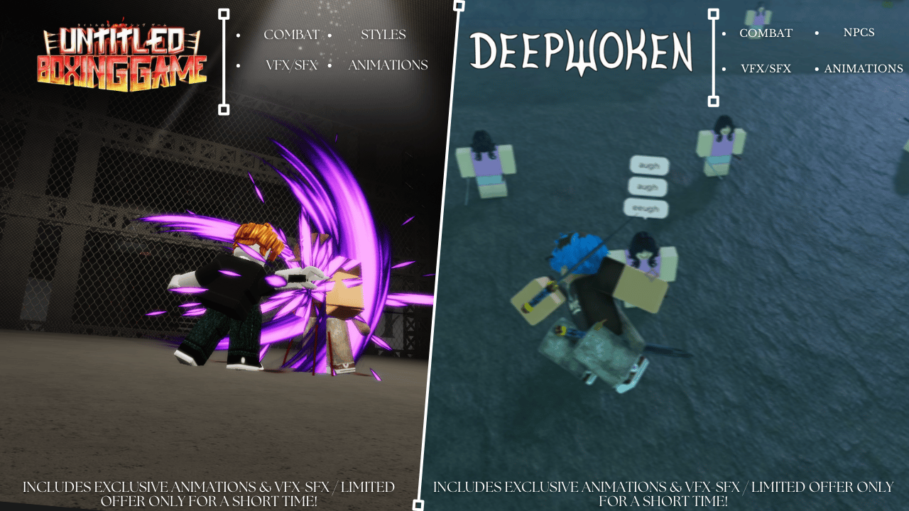 Deepwoken Combat System / Boxing Combat System - Payhip