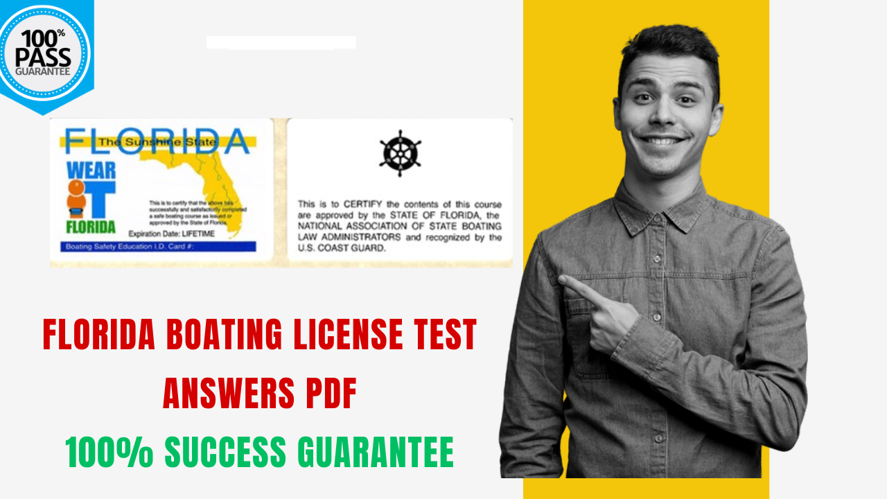 2025: Florida Boating License Test Answers PDF - Payhip