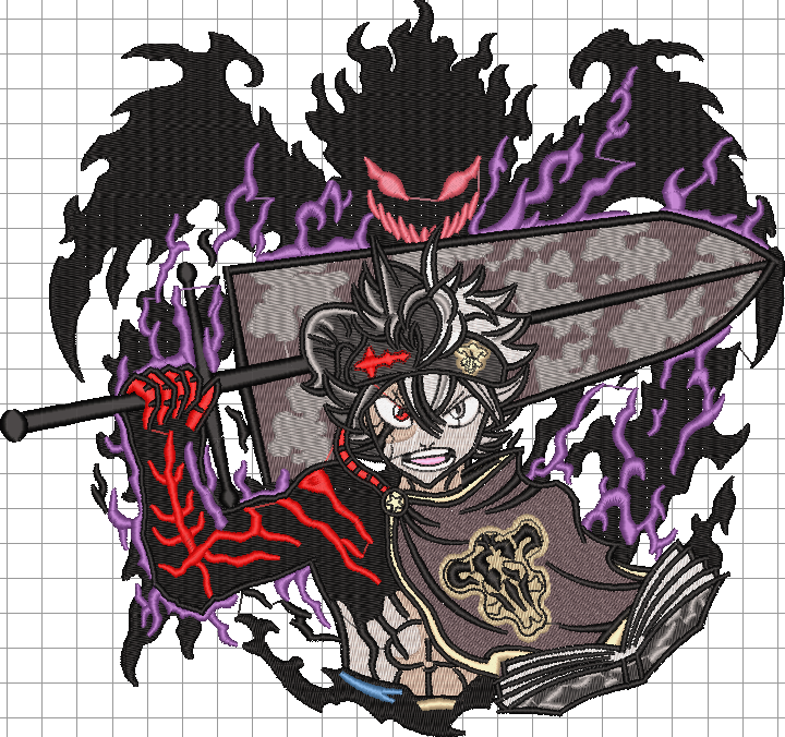 DEMON ASTA Embroidery Designs Project - Payhip
