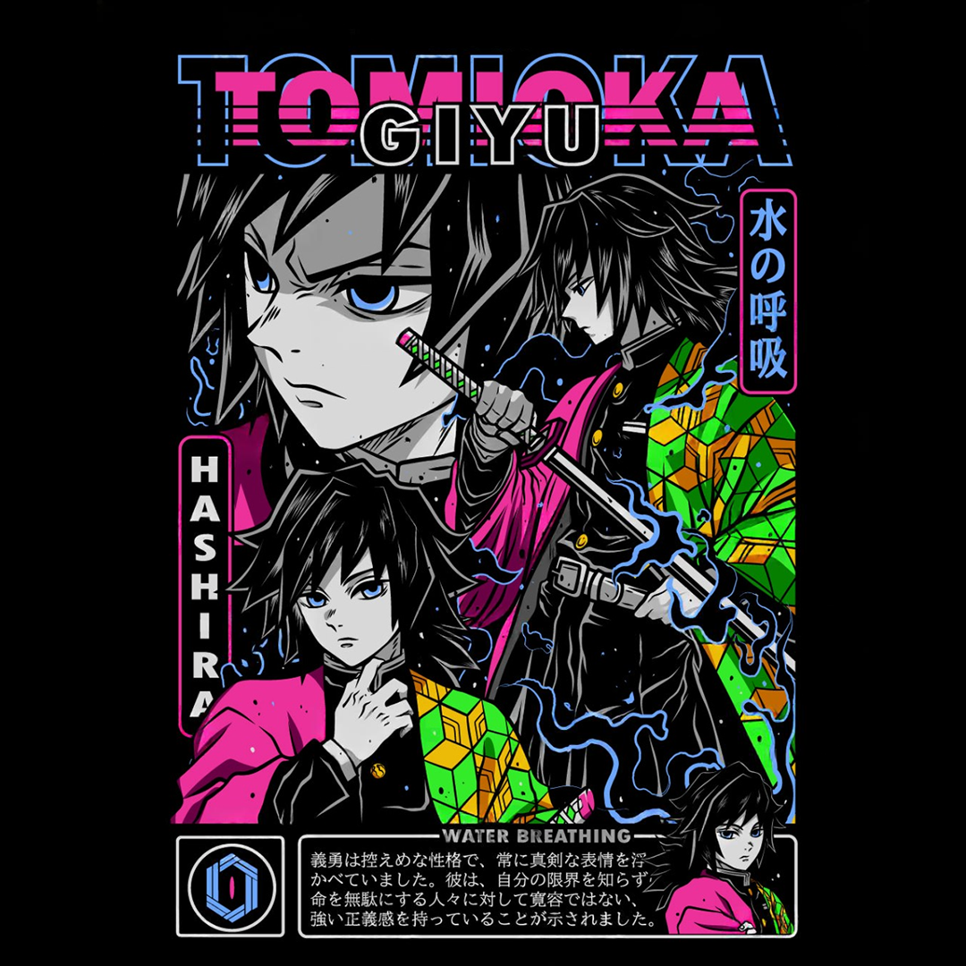 DESIGN VECTOR PREMIUM ANIME GIYU TOMIOKA V2 (EX) - Payhip