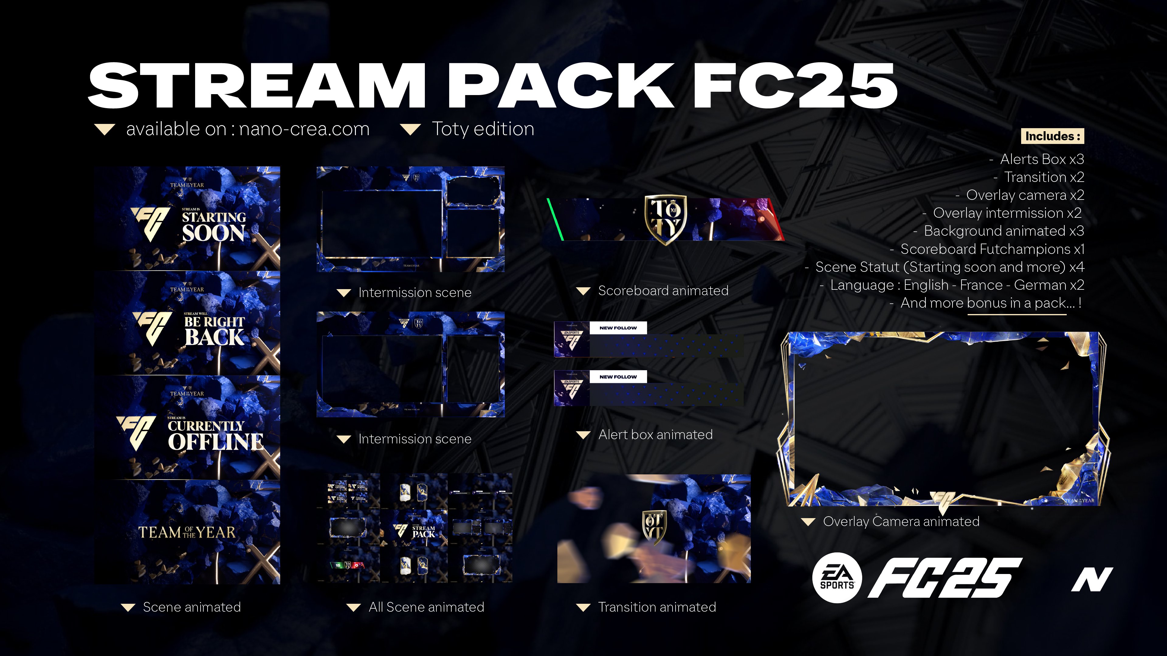 The Ultimate Guide to FC25 TOTY Graphics and Stream Packs