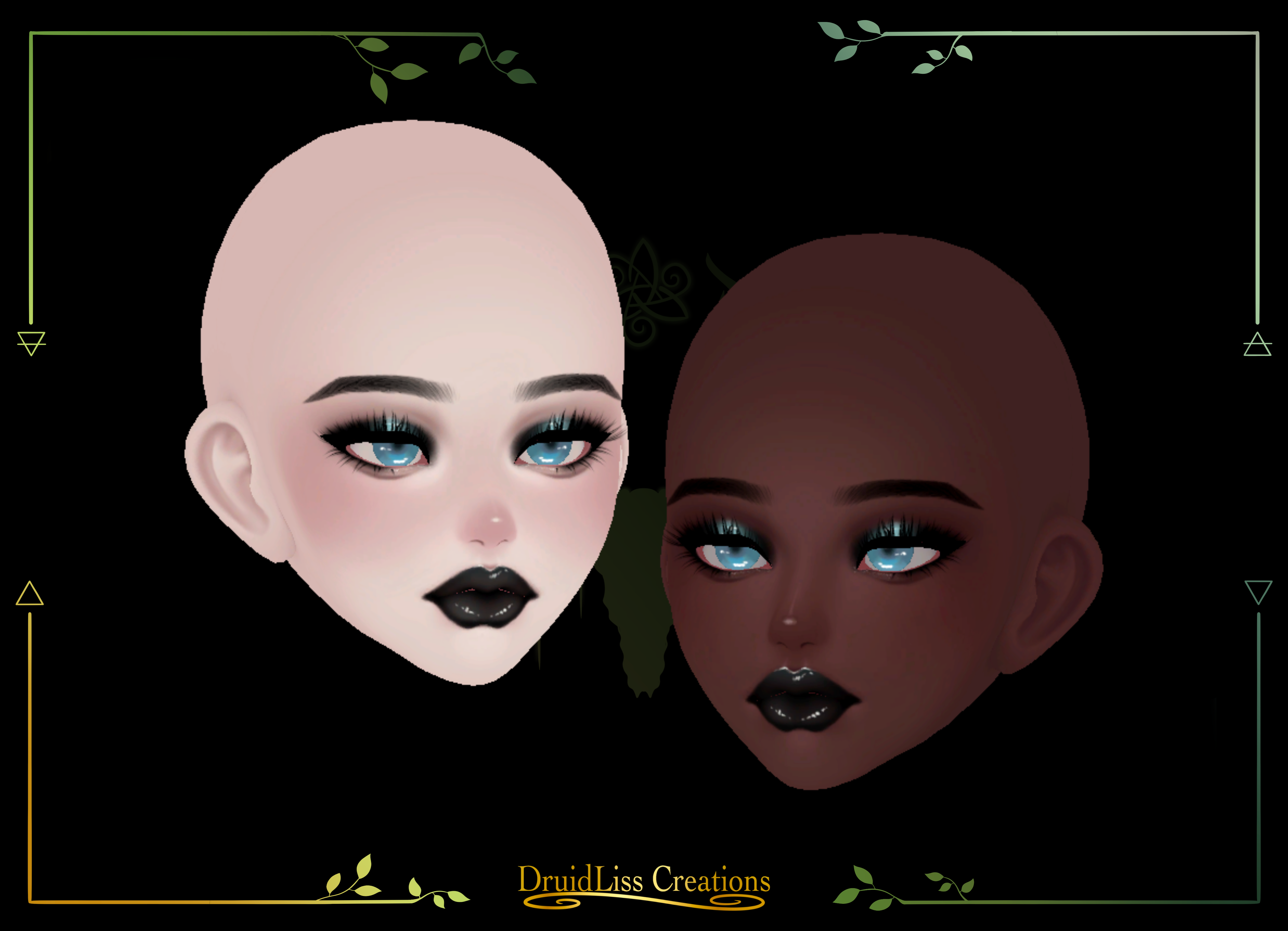 Midnight Textures {Amelia Resculpt, Doll Head V2, Umeko Head} - Payhip