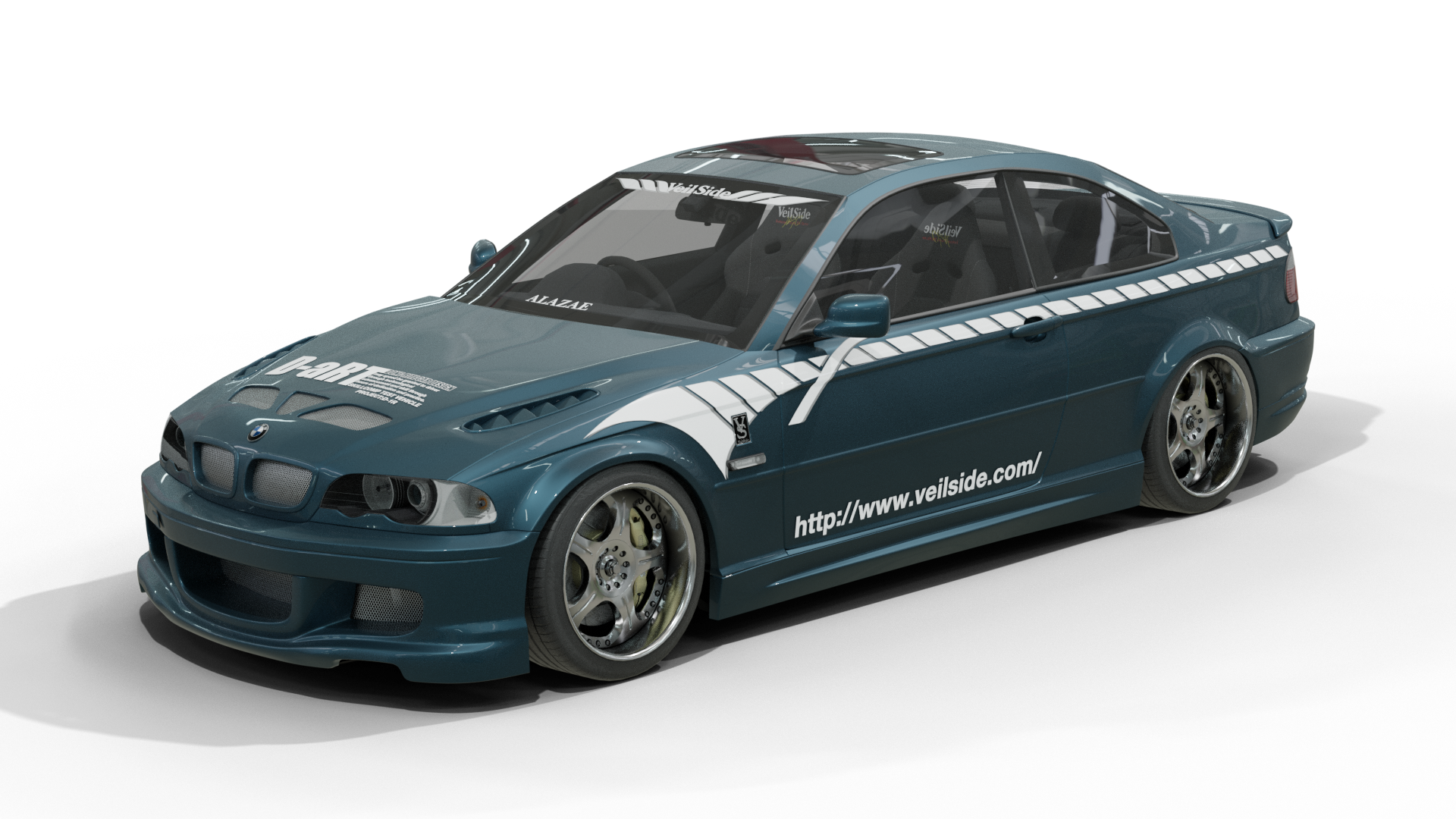 BMW E46 Veilside Executive Sports Model 3D Model - Payhip