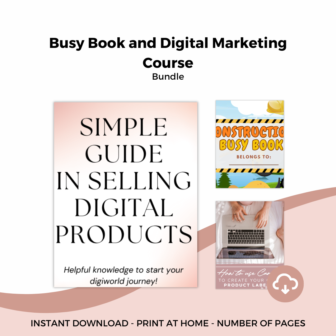 Busy Books and Digital Marketing Course Bundle - Payhip