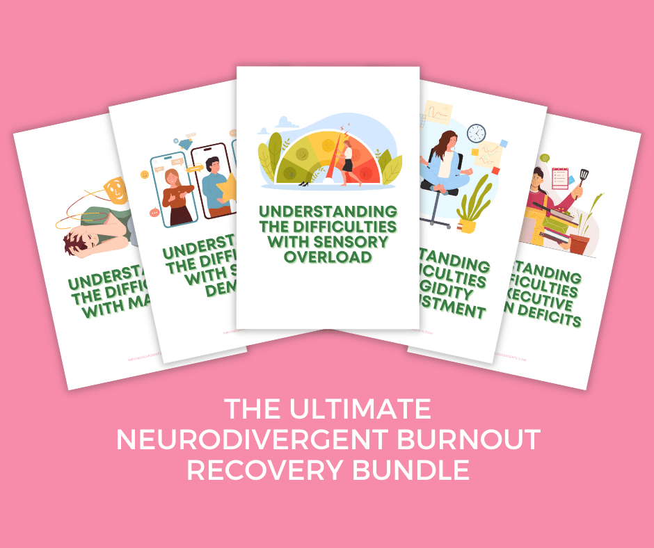 The Neurodivergent Burnout Recovery 10 x Workbook Bundle - Payhip