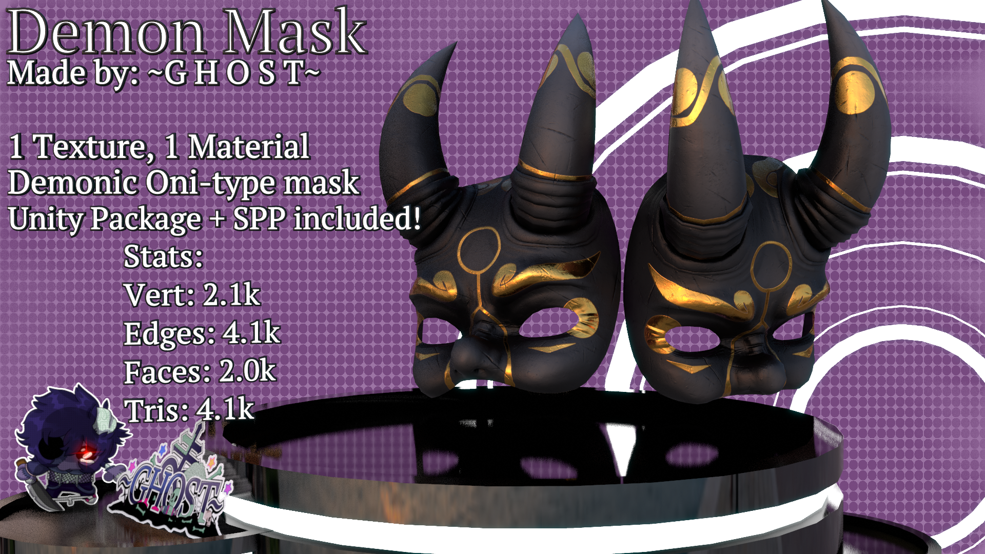 Demon Mask - Payhip