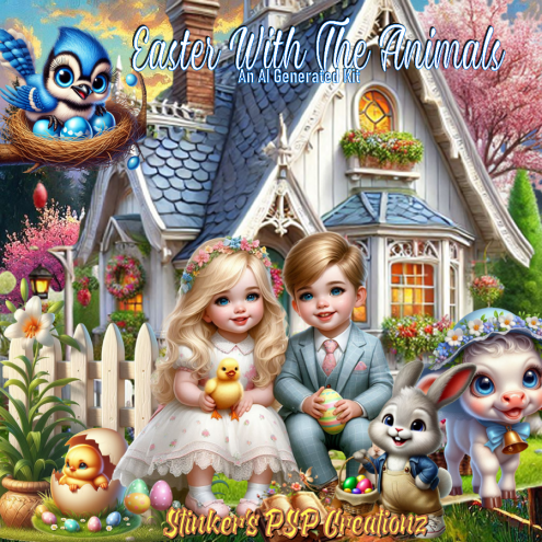 Stinker's PSP Creationz - EASTER WITH THE ANIMALS - Payhip