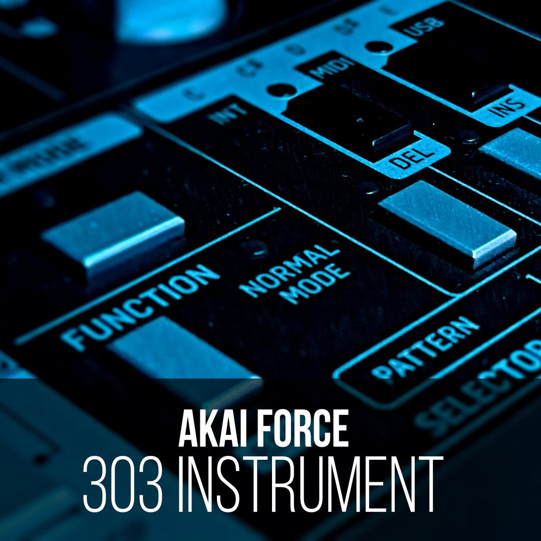 Akai Force and MPC Preset // 303 Sound Recreation // Bassline Synth