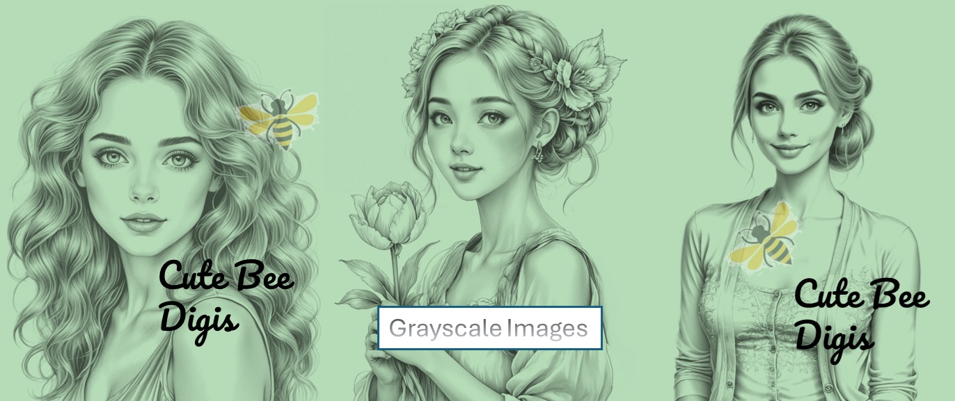 January Grayscale Digi Pack - Payhip