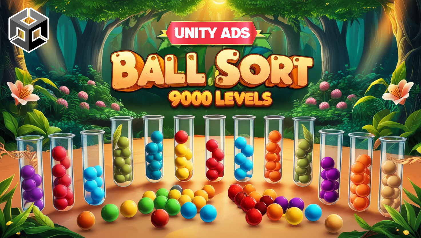 Ball Sort Puzzle Unity Source Code - 9000 Levels | Unity Ads - Payhip