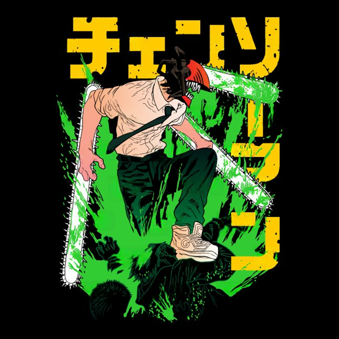 DESIGN VECTOR PREMIUM ANIME CHAINSAW MAN V10 (EX) - Payhip