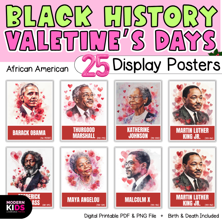 Celebrate Black Love: Black History Month Valentine Bulletin Board ...