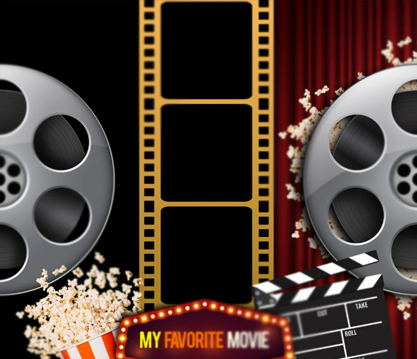 Cinema Template - Editable - Payhip