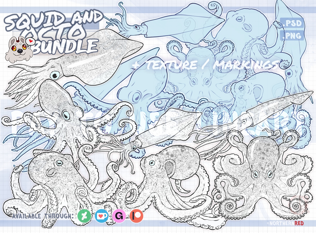 SQUID & OCTO BUNDLE - Payhip