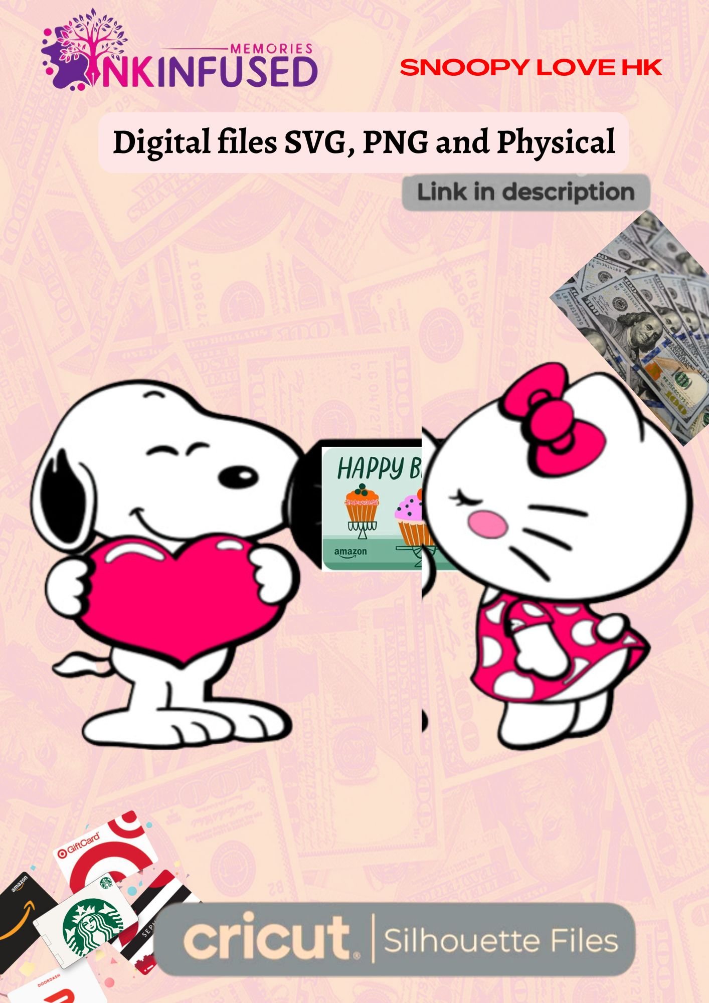 SNOOPY LOVE HK ( PHYSICAL ITEM) - Payhip