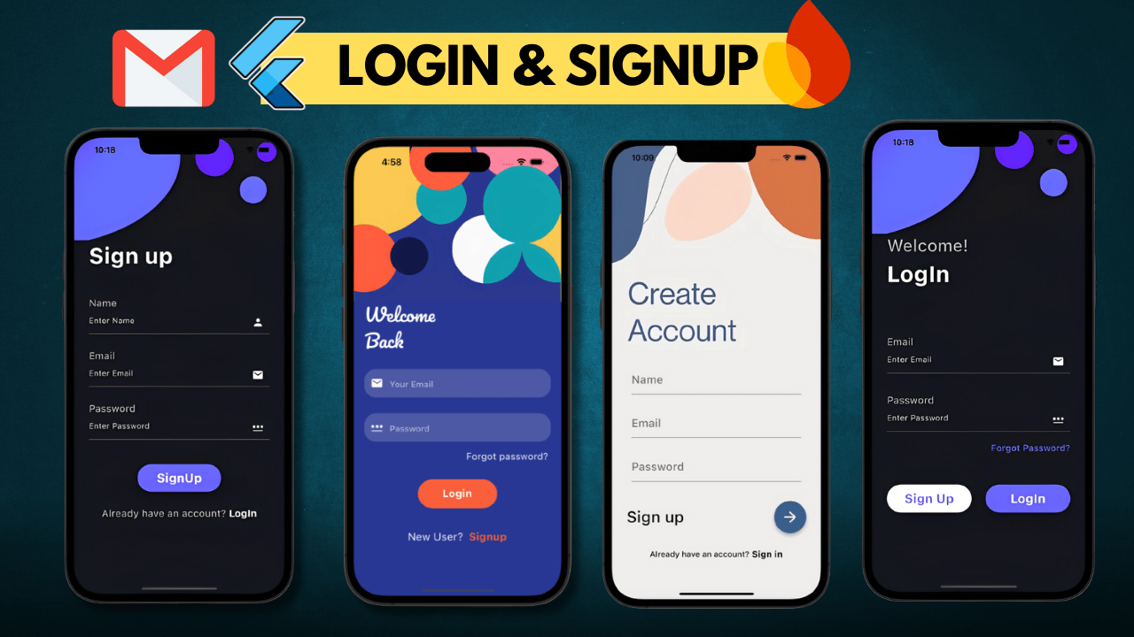 🚀📱Create Responsive LogIn and SignUp Page - Assets (FREE) - Payhip