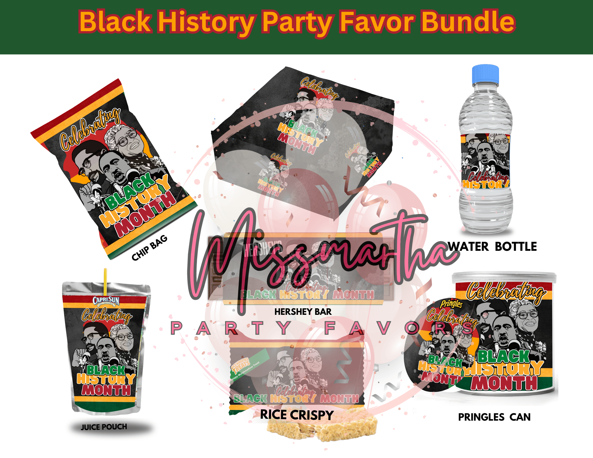 Black history Party favor bundle - Payhip