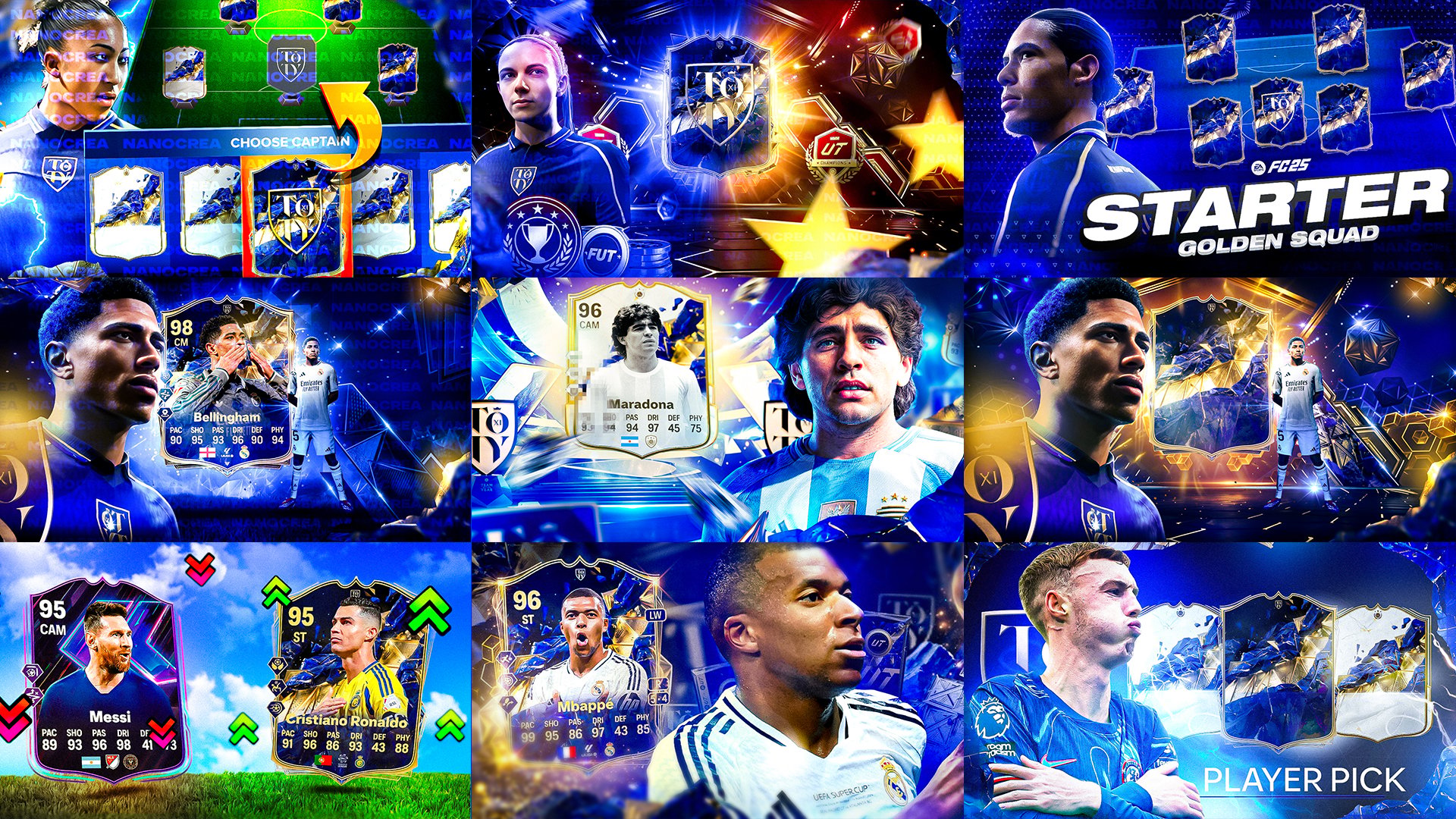 MEGA PACK FC25 THUMBNAILS PACK TOTY EDITION 2 (PSD)