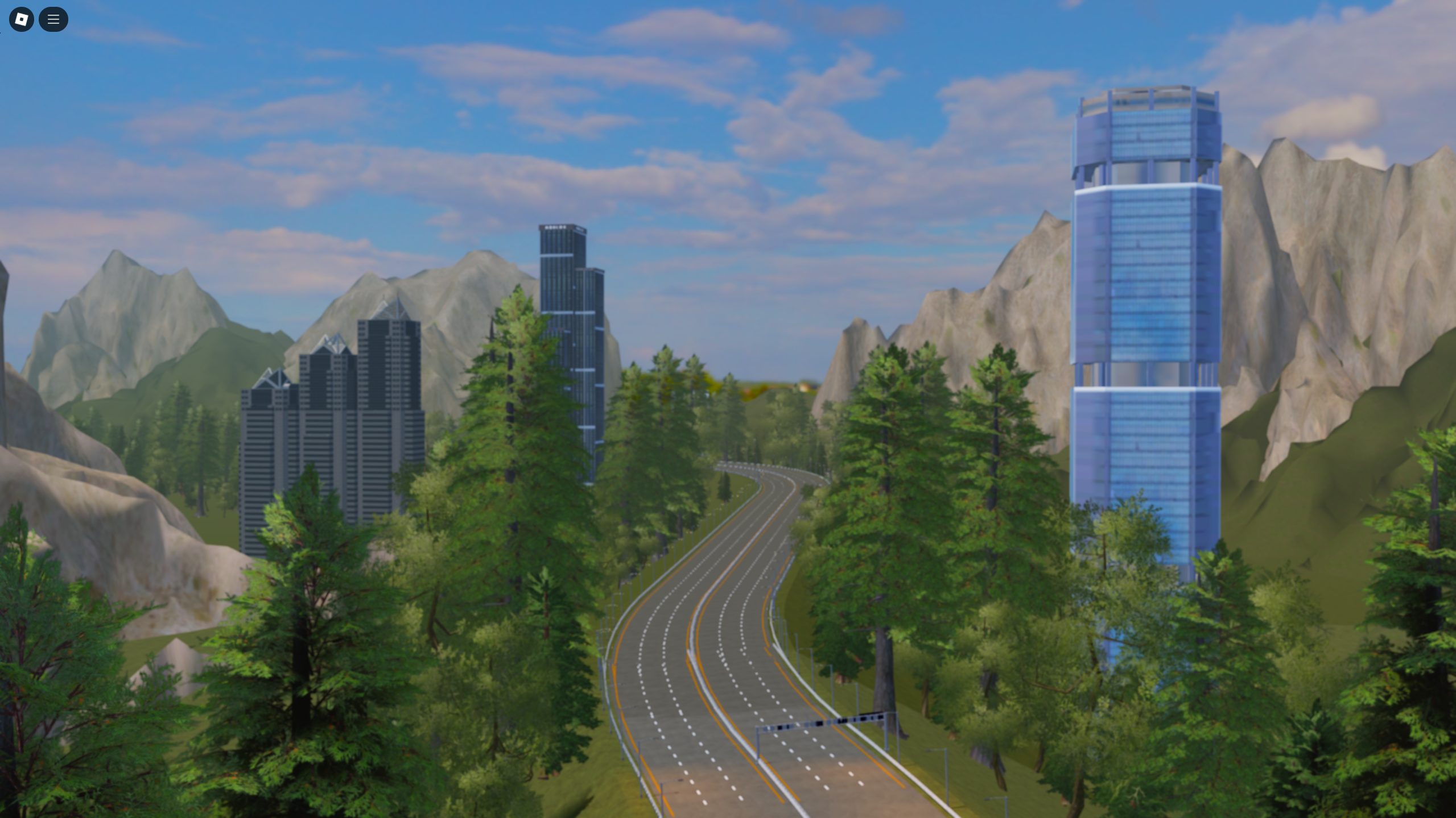 Complete Driving Game Map – Functional Highways Roblox