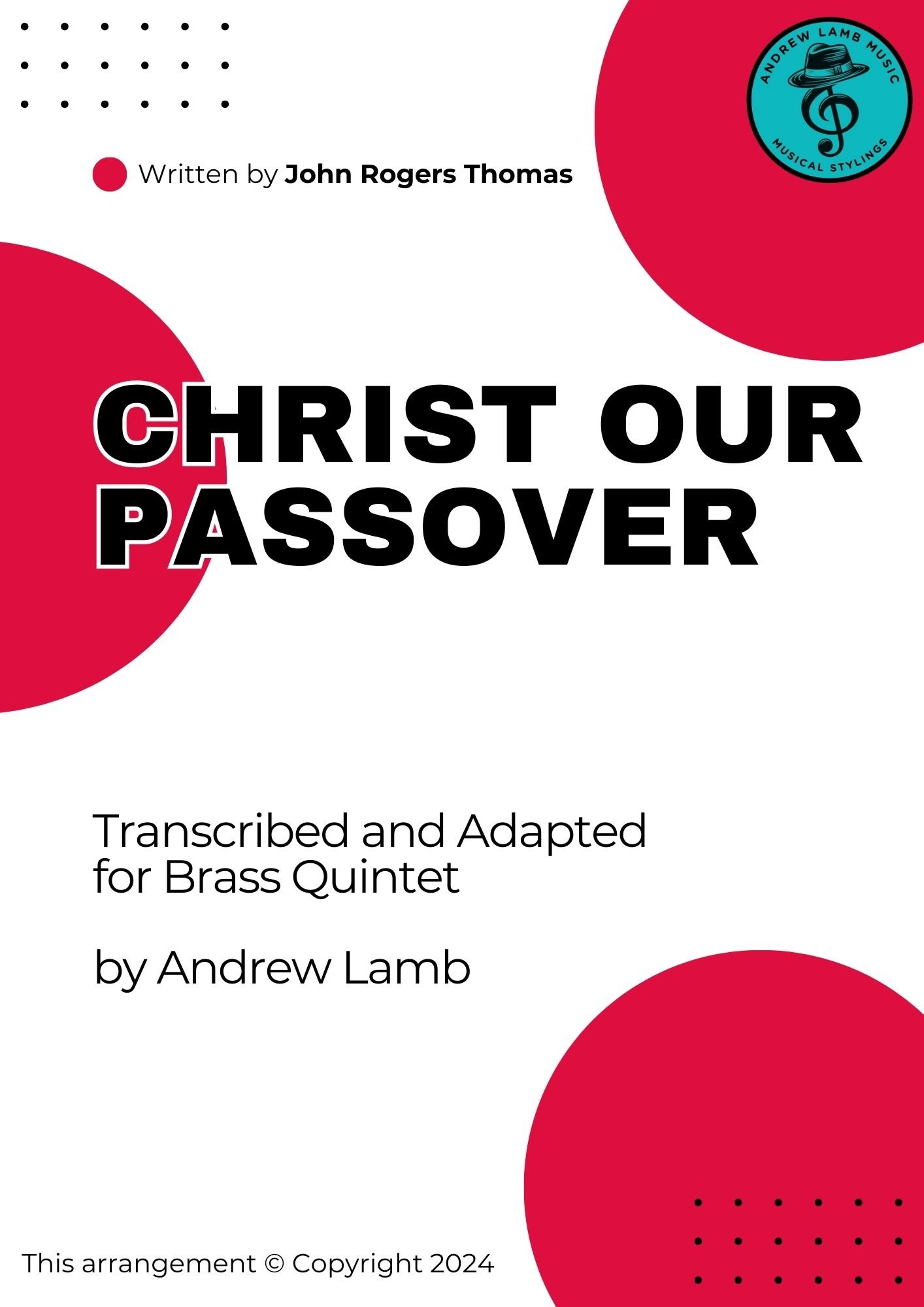 John Rogers Thomas | Christ Our Passover | for Brass Sextet - Payhip