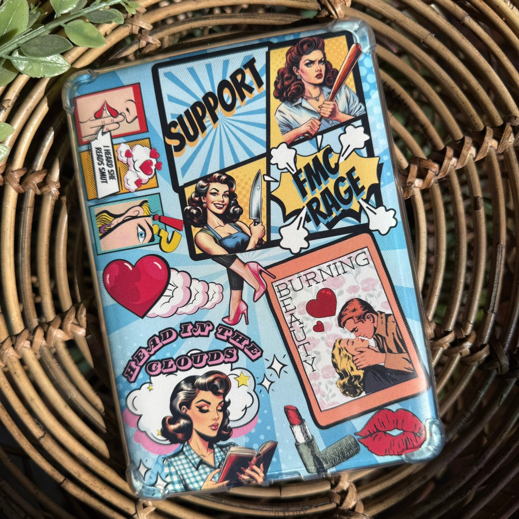 Printable Kindle Insert | Comic Book Style | FMC Rage - Payhip
