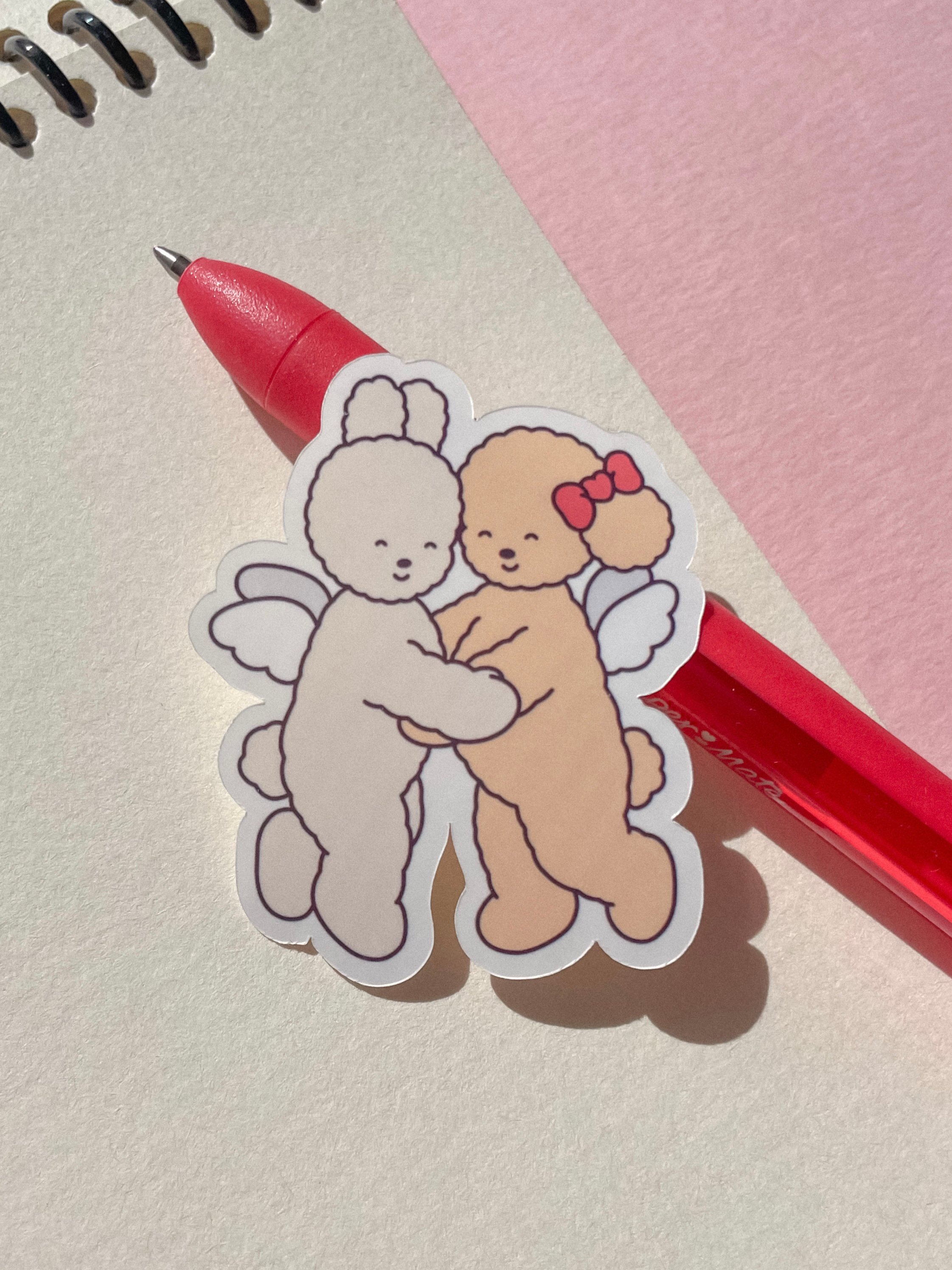 Cozy Pom Pom Sticker