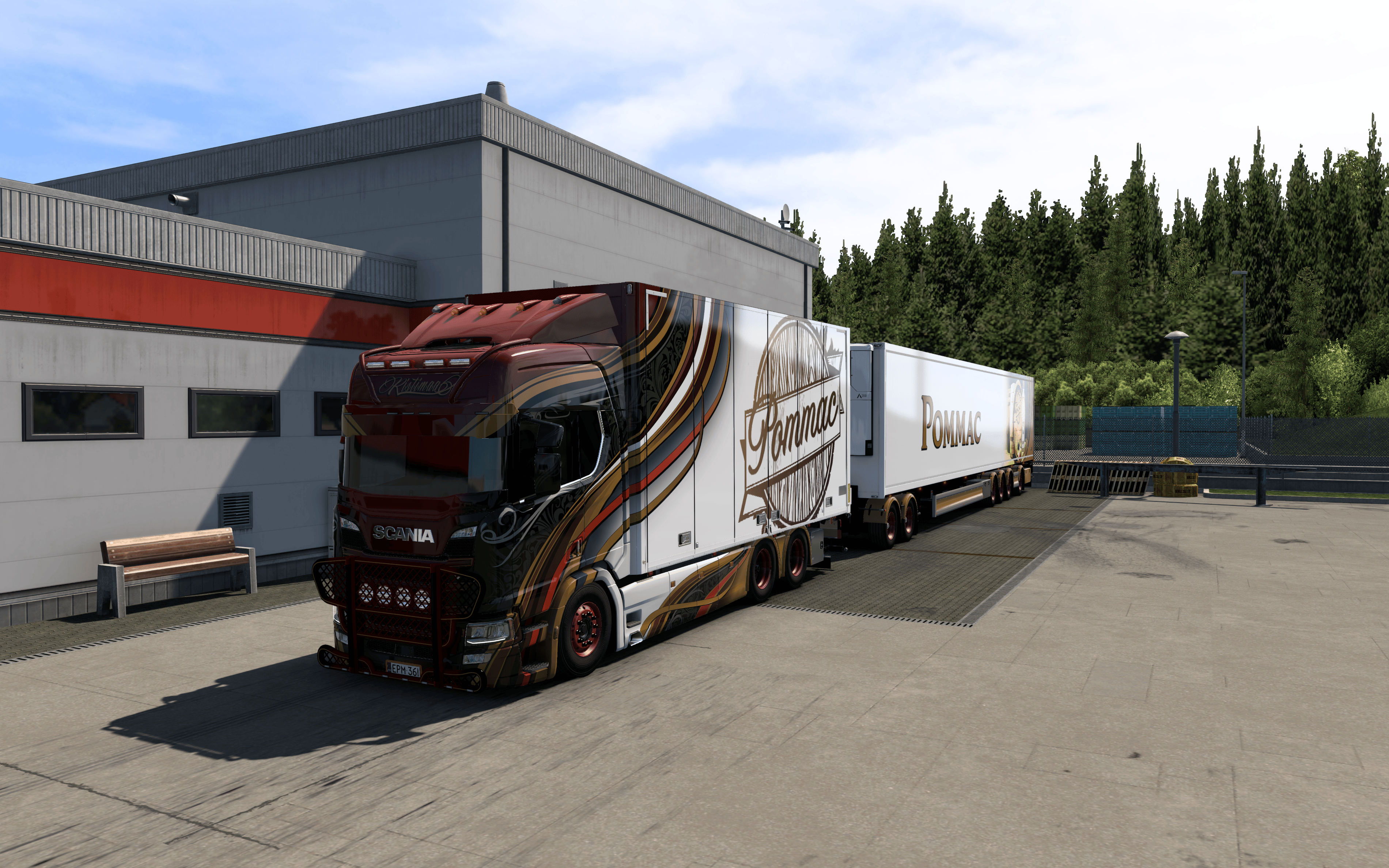 [ETS2] Kuljetus Ristimaa Oy "Pommac" Skin - Payhip