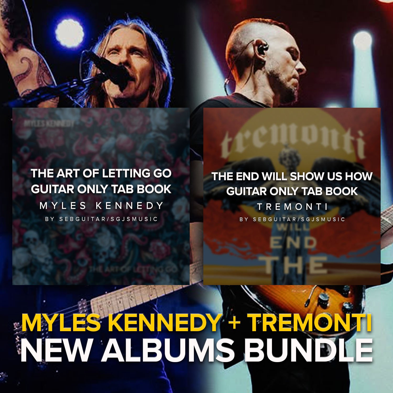 BUNDLE: The Art Of Letting Go The End Will Show Us How Guitar Tab Books ...