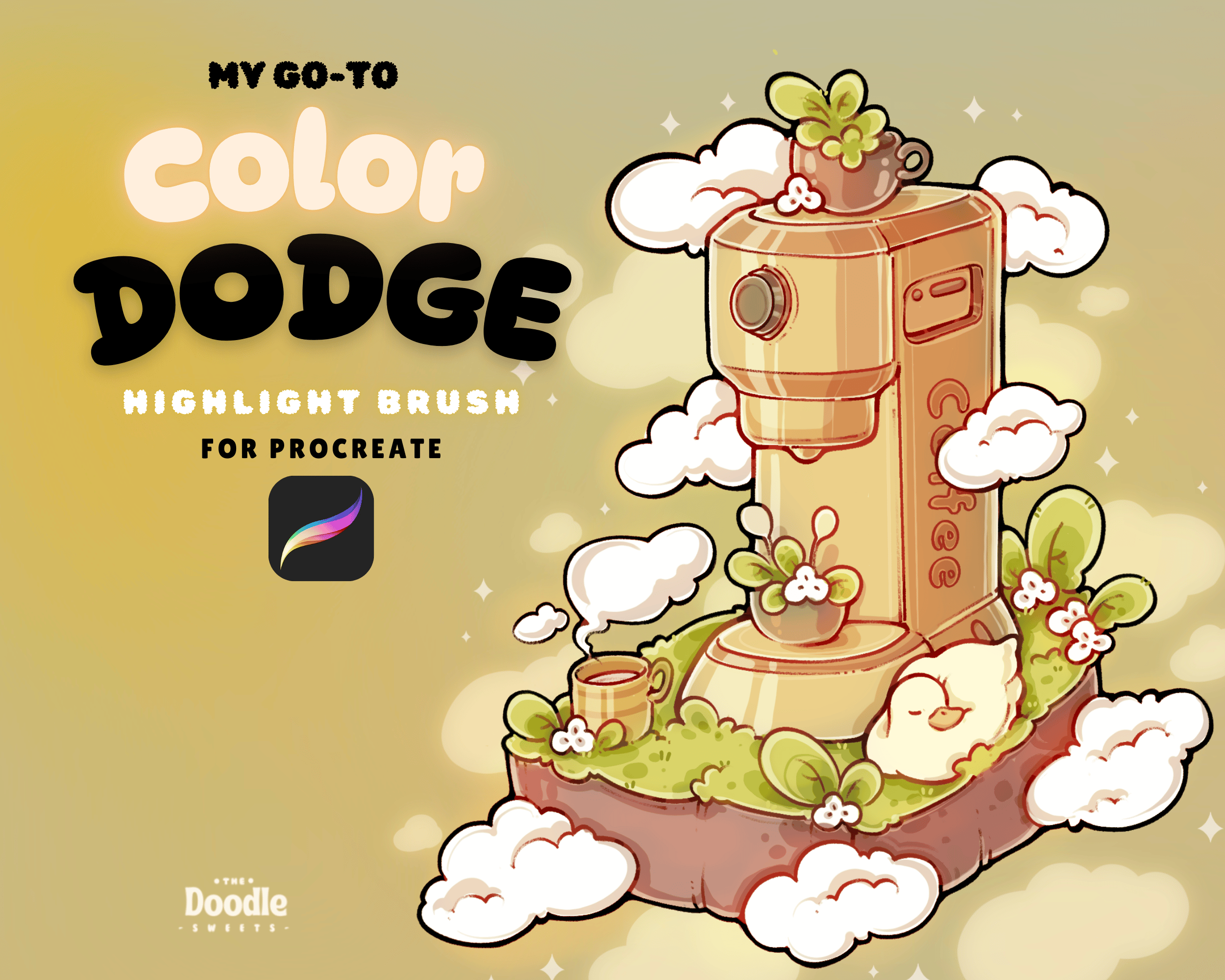 My Go-To Color Dodge Brush Set for Procreate - Payhip