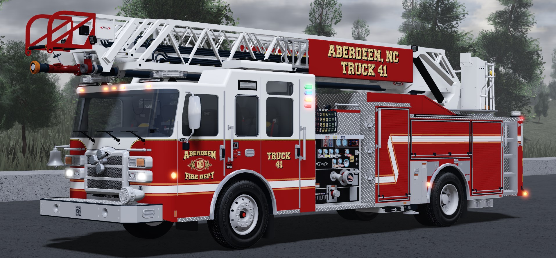 Aberdeen Fire Department (NC) Truck 41 - Payhip