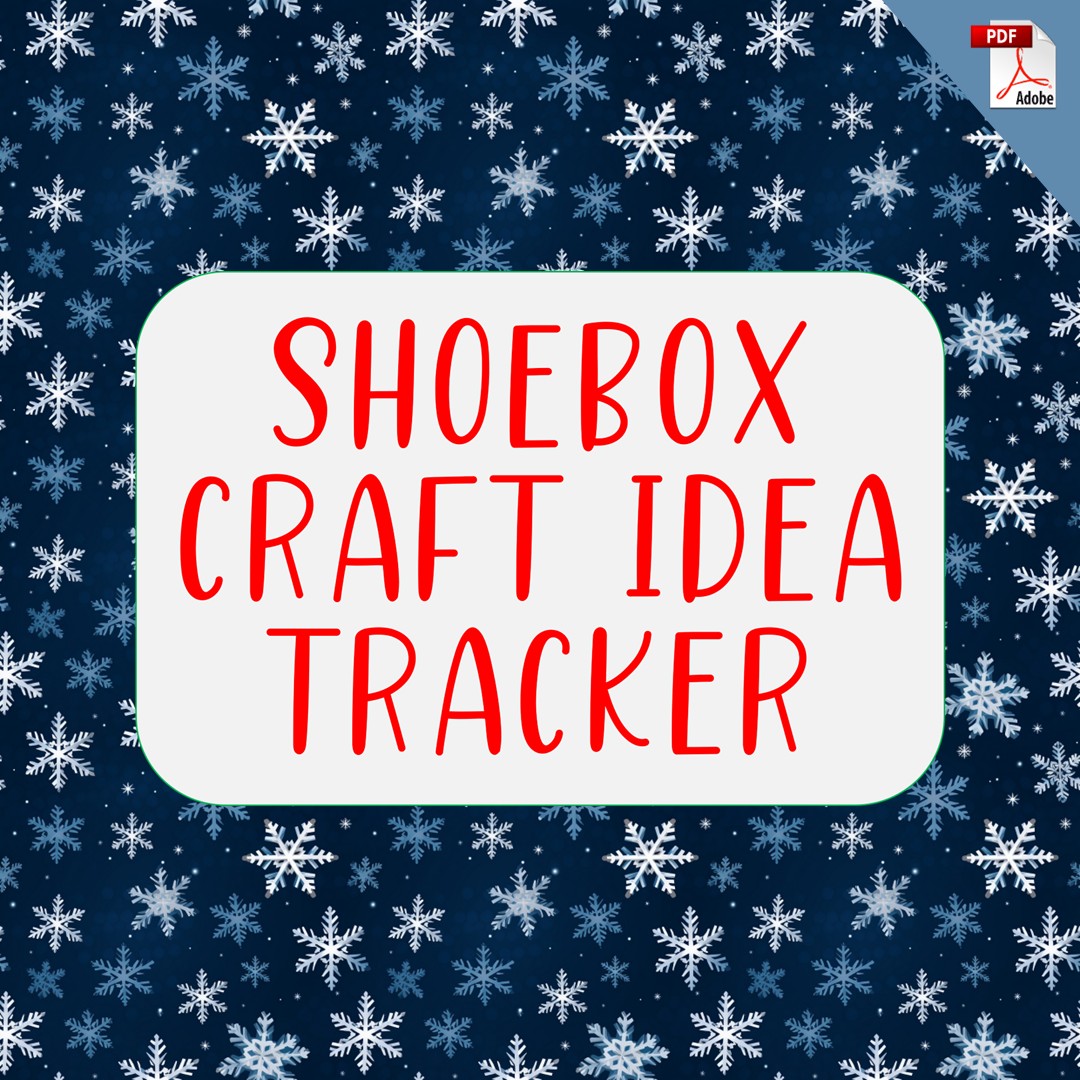 Mini Shoebox Templates (Free Printable Download)