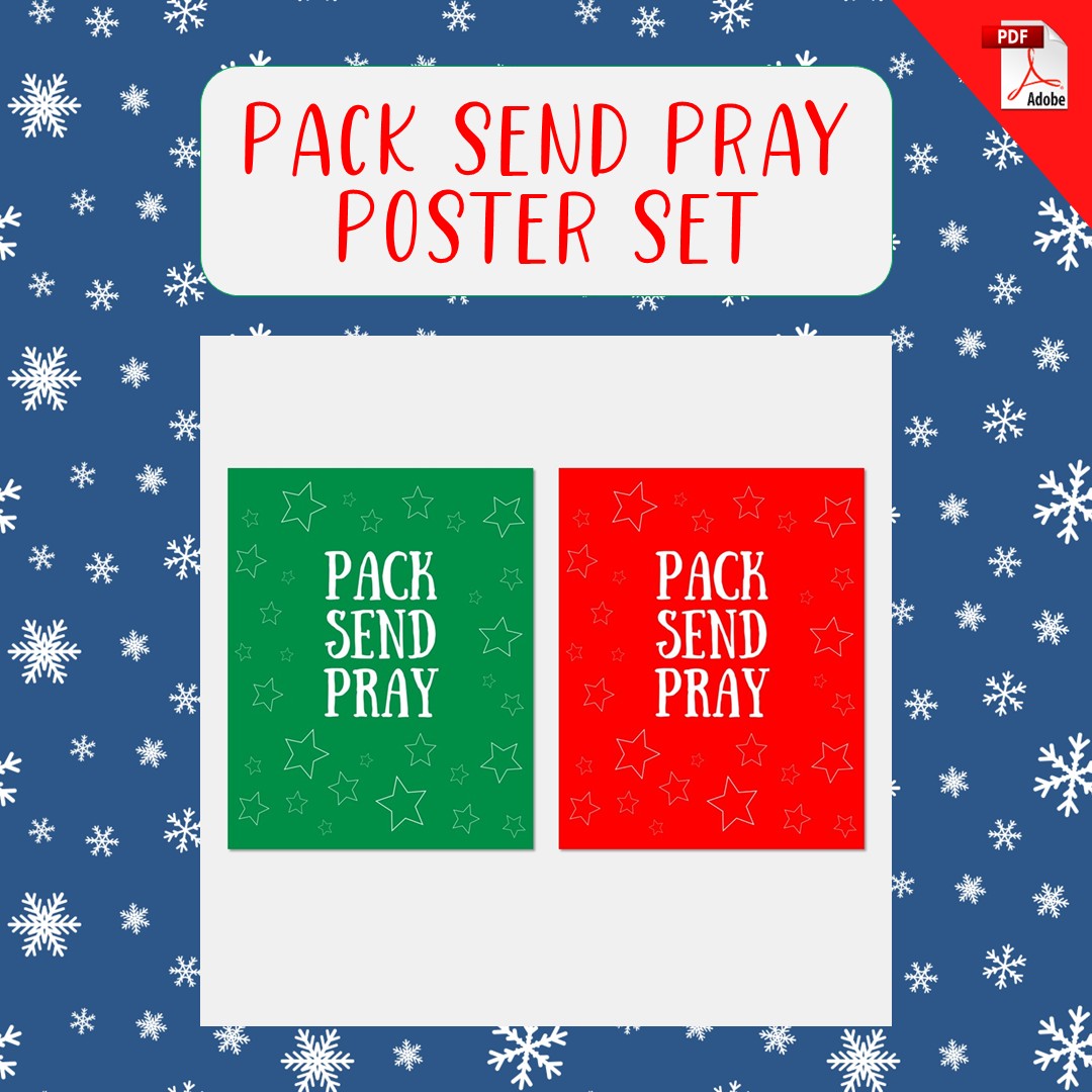 Pack Send Pray Poster Set (PDF Download)