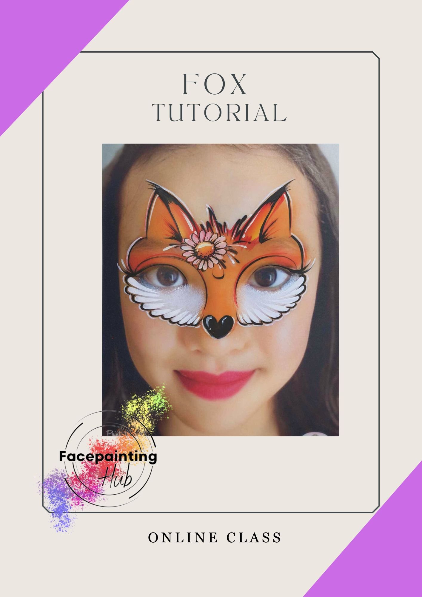 The Facepainting Hub Ltd - Facepainting Digital Downloads - Right Handed