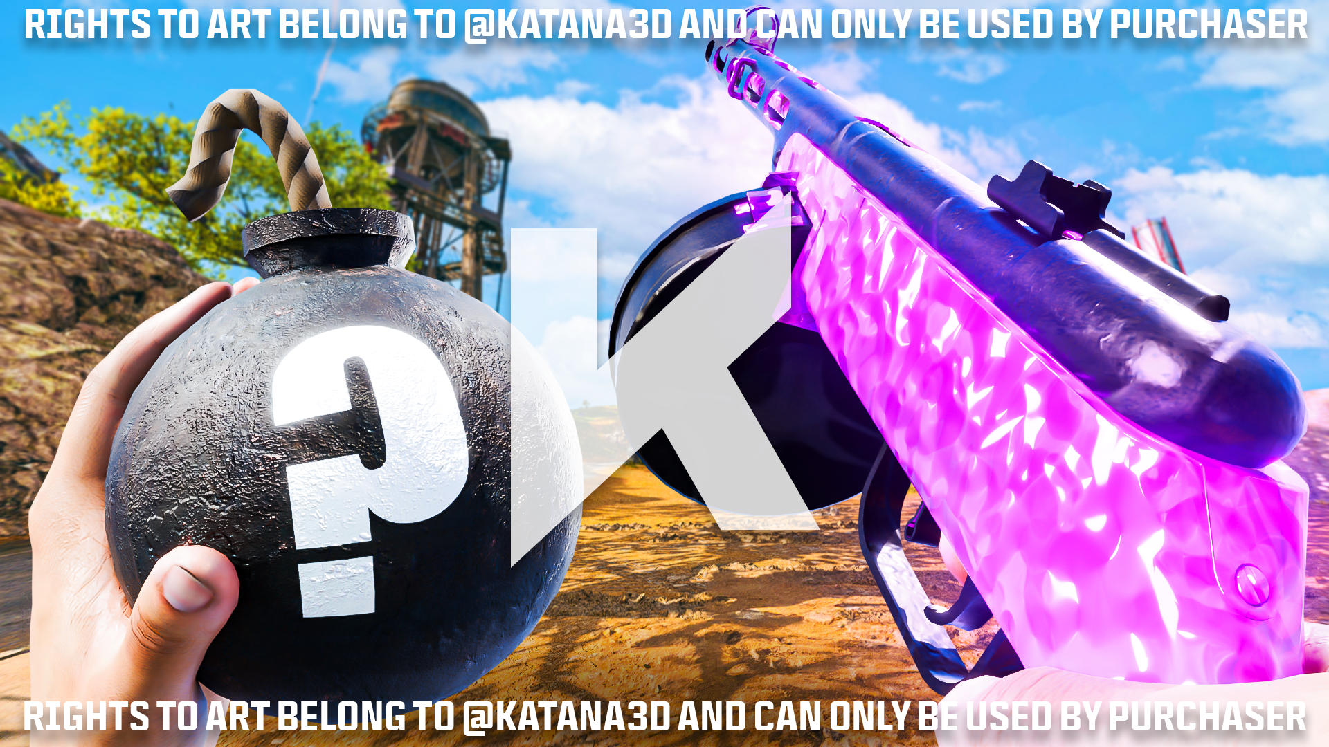 COD/Warzone Thumbnail - PR Rebirth Pink PPSH - Payhip